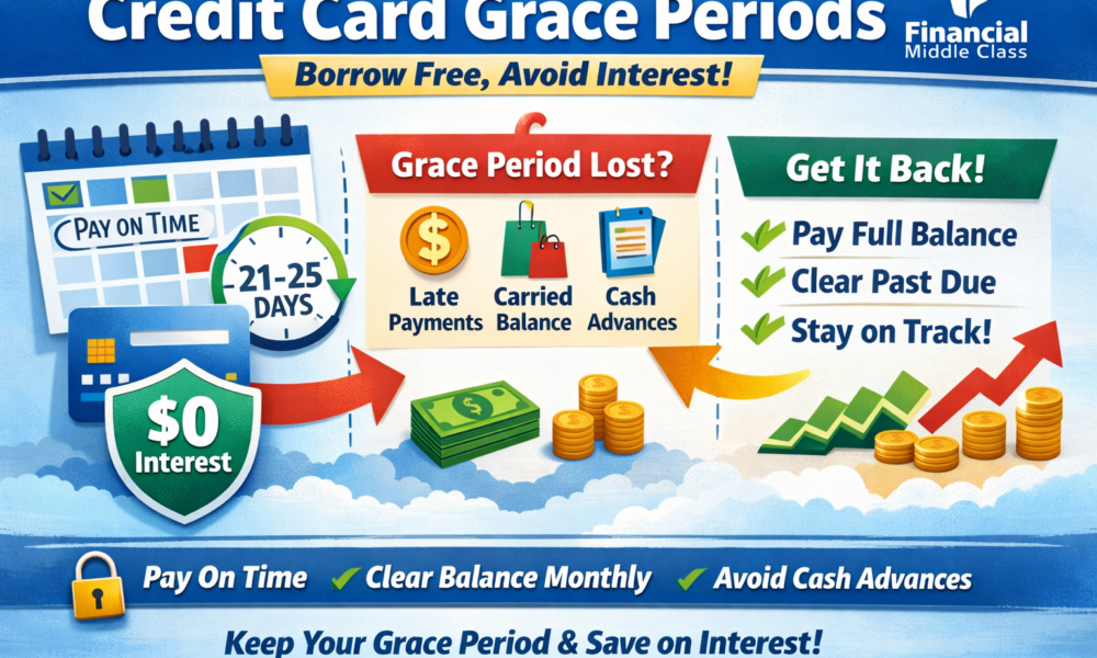 Credit card interest, Grace period, Credit card payments